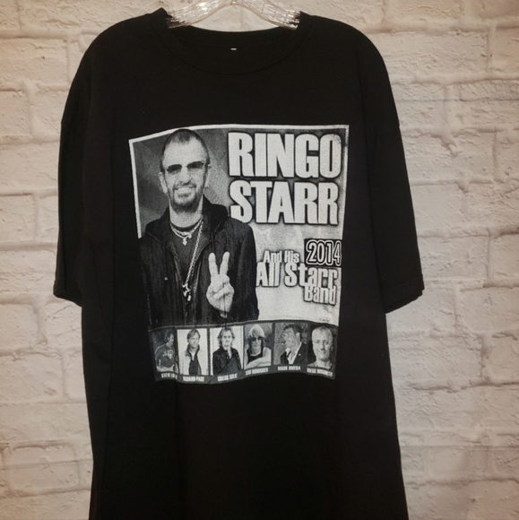 Ringo Star | Shirts | Ringo Starr Hard To Find Tour Band Rare Tshirt ...